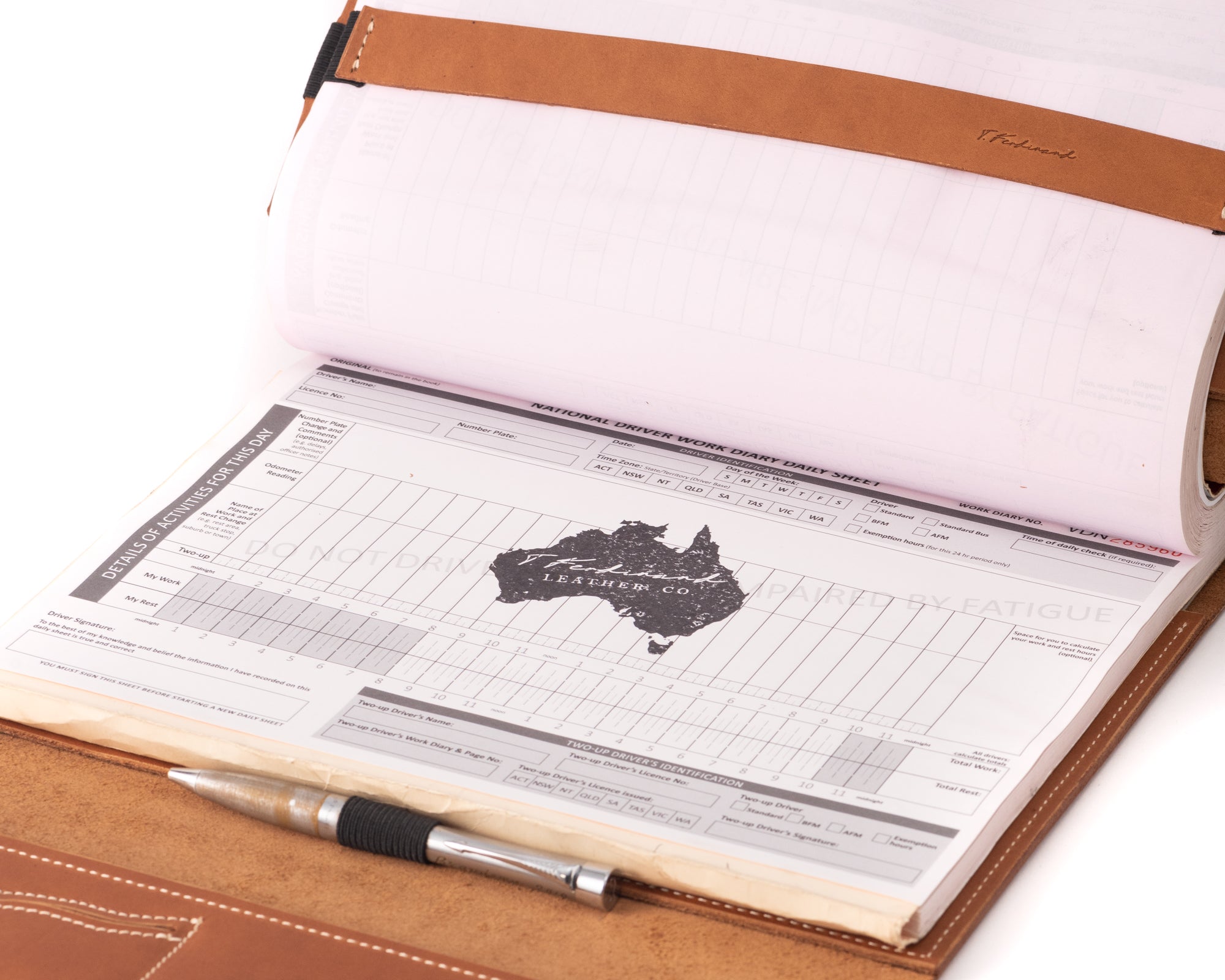 Truckin' Log Book – T.Ferdinand